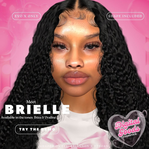 Second Life Marketplace Dg Brielle Skin Fatpack